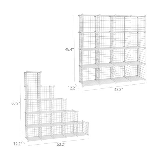 16 Cubes Oranizer - Cube Organizer | SONGMICS