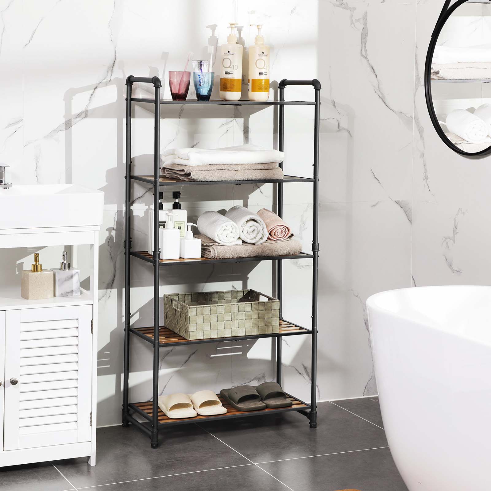 Adjustable Shelves Storage Rack - Storage Shelf | VASAGLE by SONGMICS