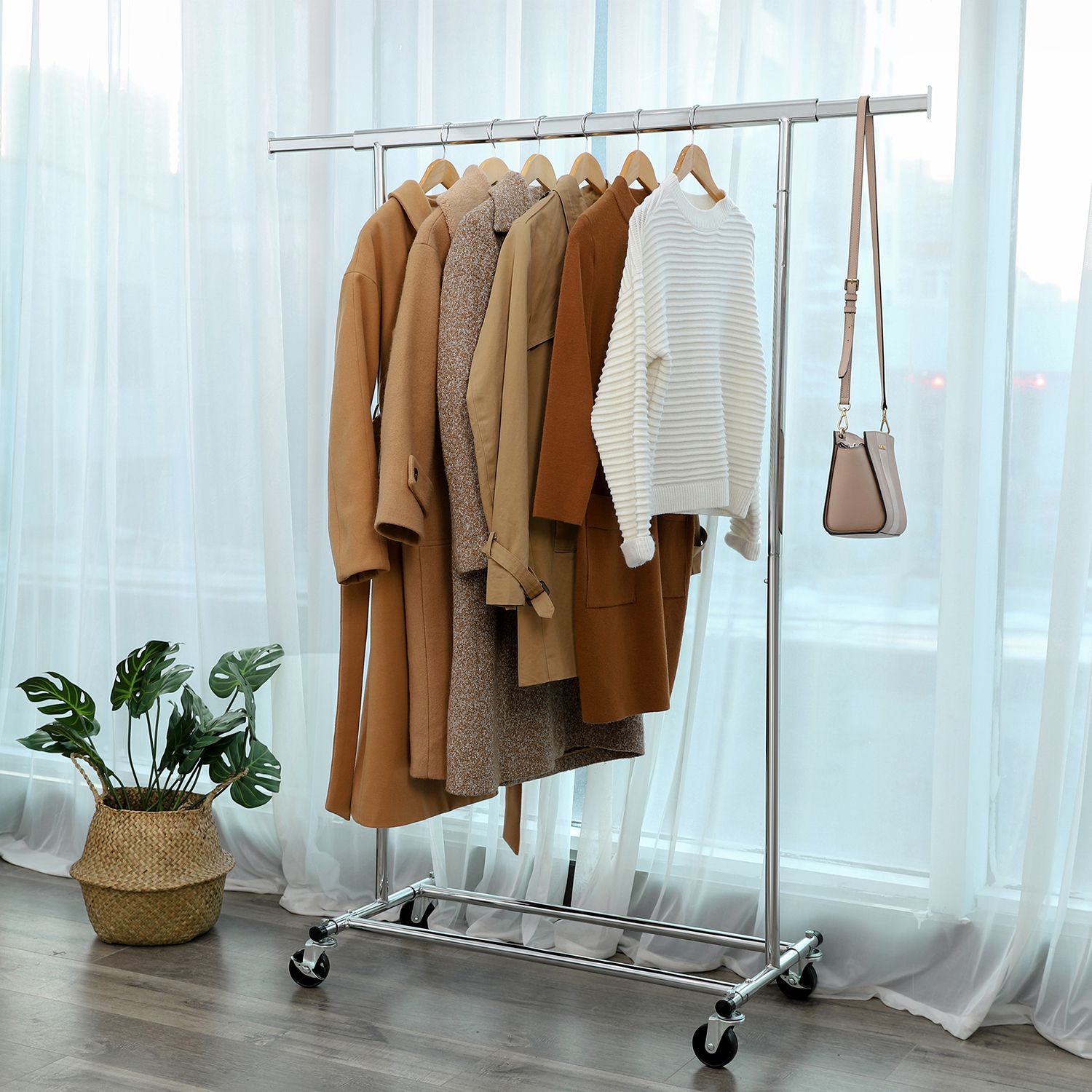 Clothes Rack with Shelf - Coat Rack | SONGMICS