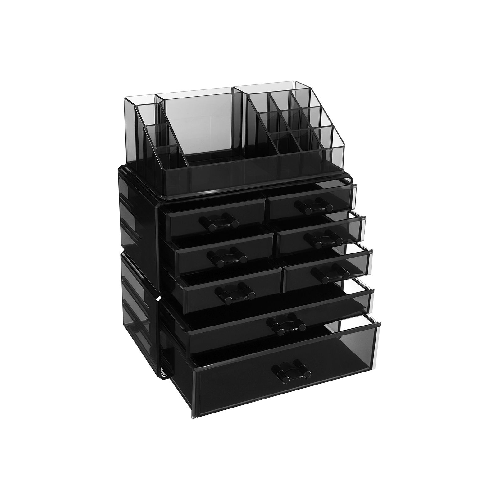 Black Makeup Organizer - Makeup Organizer | SONGMICS