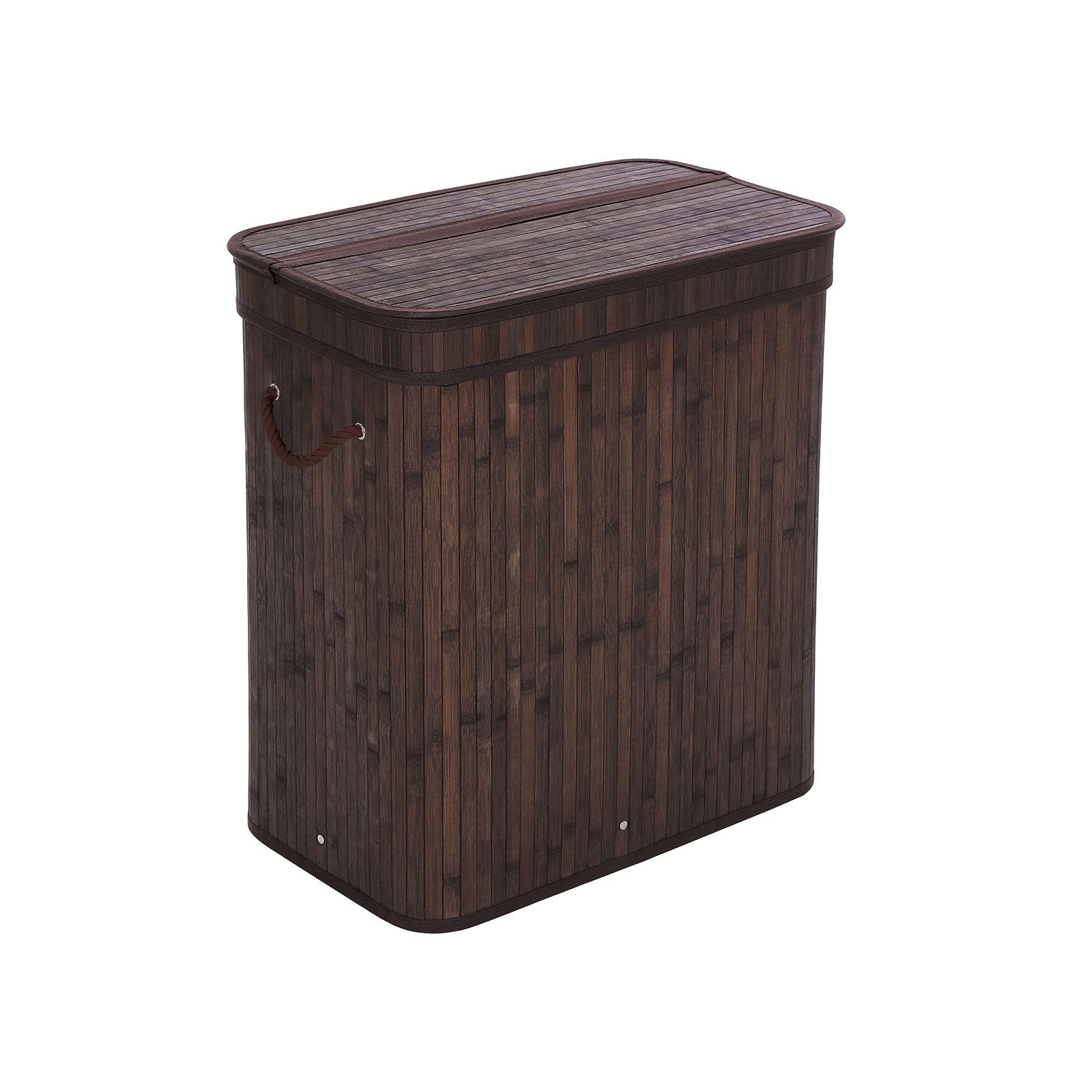 Bamboo Rectangular Laundry Hamper - Laundry Basket | SONGMICS
