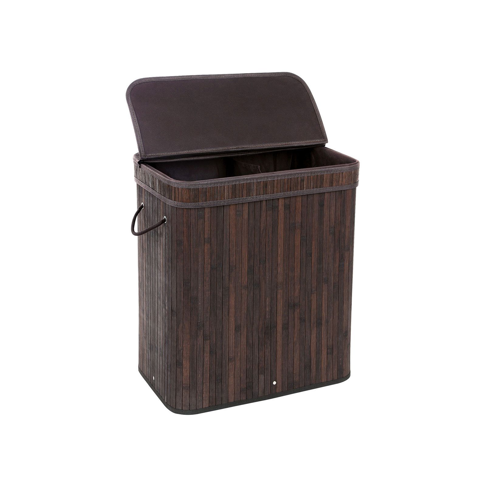 Bamboo Rectangular Laundry Hamper - Laundry Basket | SONGMICS
