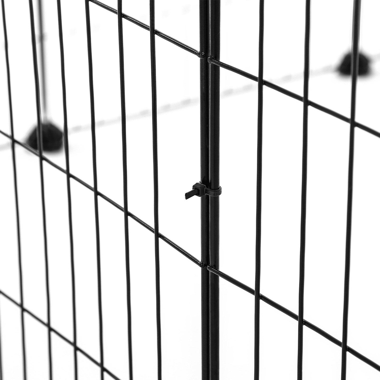 Metal Mesh Pet Playpen - Pet Playpen | SONGMICS