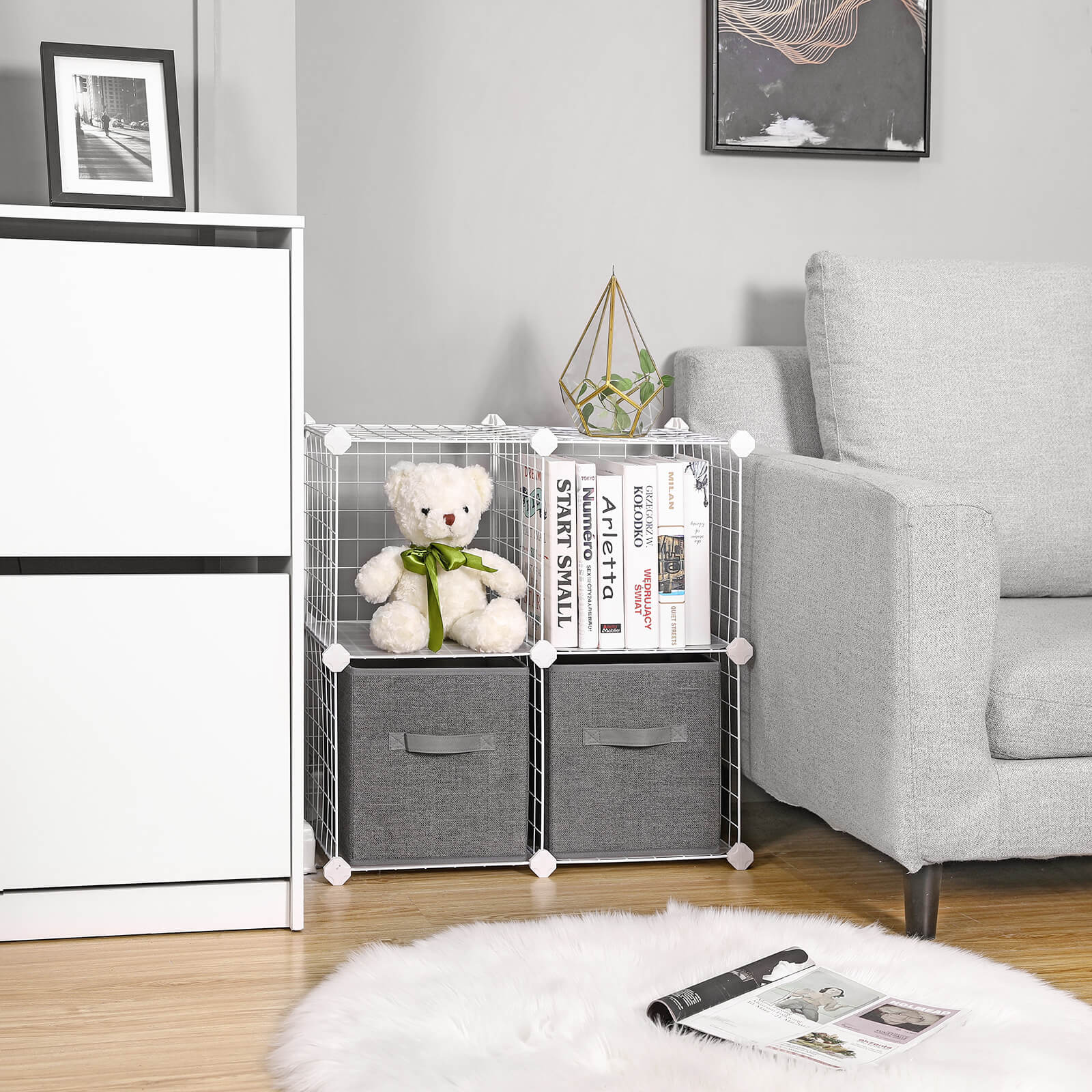 4 Cube Modular Rack
